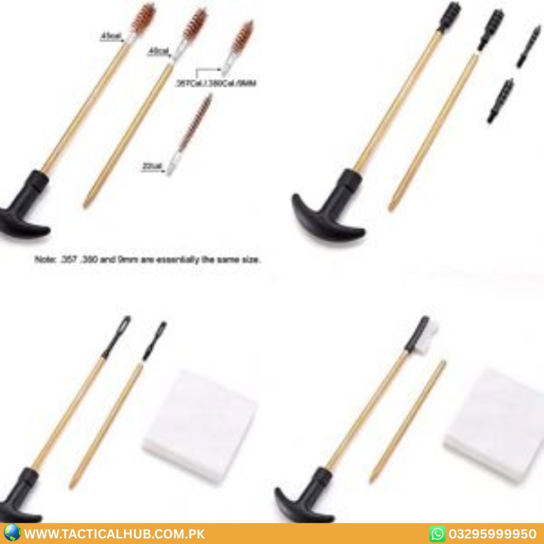 BOOSTEADY Universal Pistol Cleaning Kit — .45 Caliber Gun Cleaning Bru ...