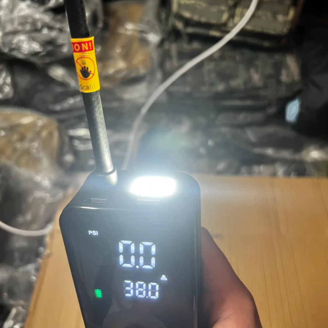 Digital Rechargeable Tire Inflator & Power Bank – Tacticalhub
