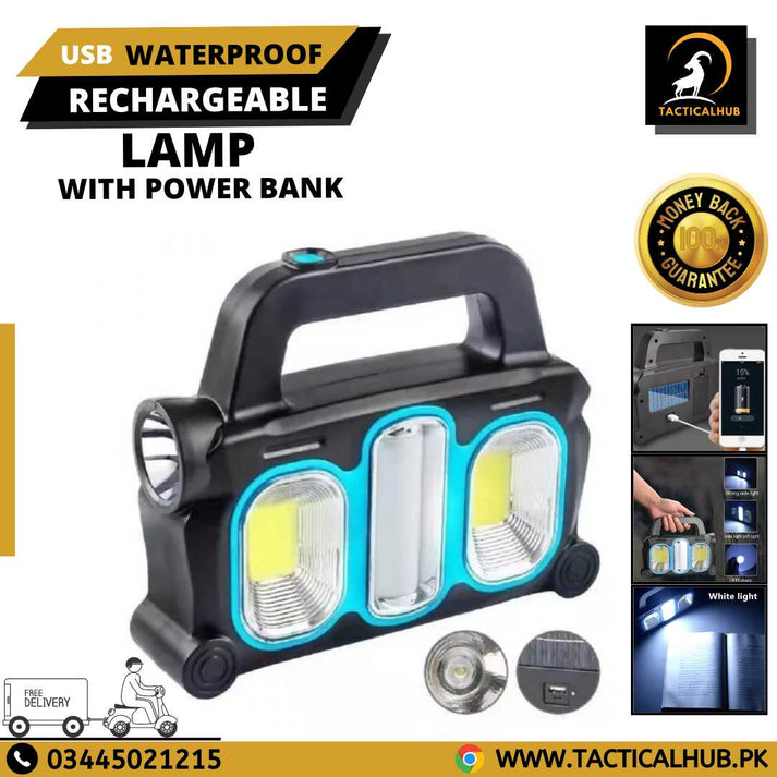 Waterproof USB Rechargeable Lamp – Tacticalhub