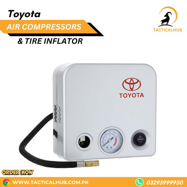 Toyota Air Compressor & Tire Inflator | Fast & Portable – Tacticalhub