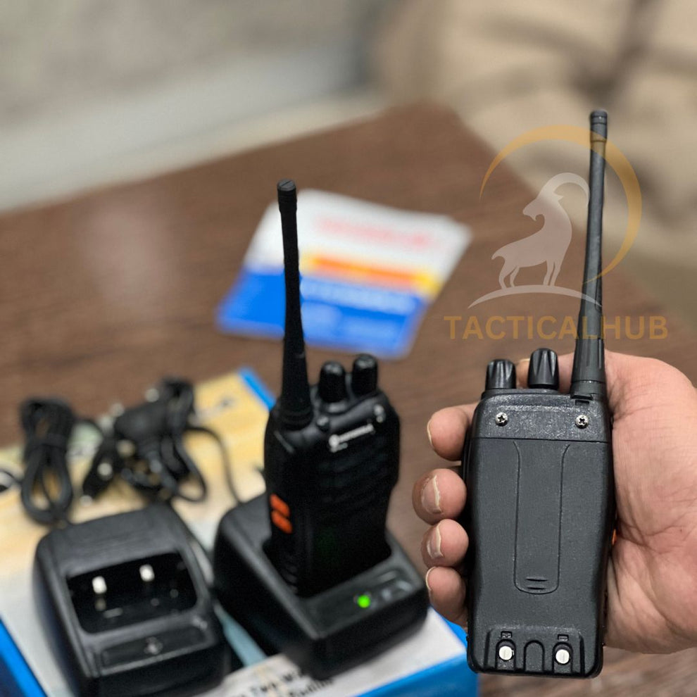 Motorola MT-918 Walkie Talkie – 2-4 KM Range, Long-Lasting & Reliable