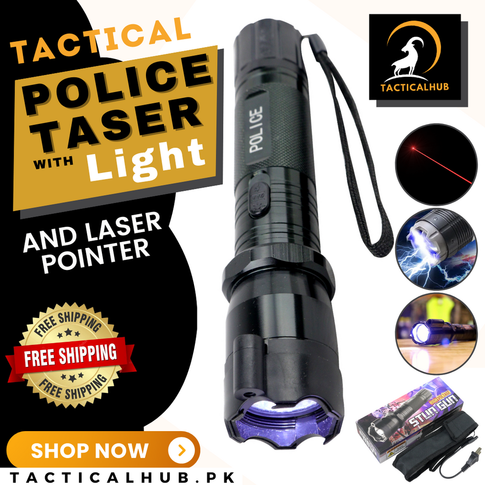 Flashlight Stun Gun/Taser With Laser Pointer New – Tacticalhub