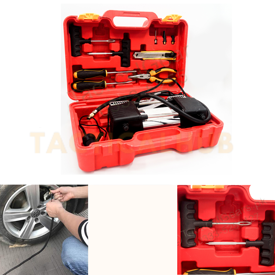Air Compressor & Puncture ToolKit – Tacticalhub