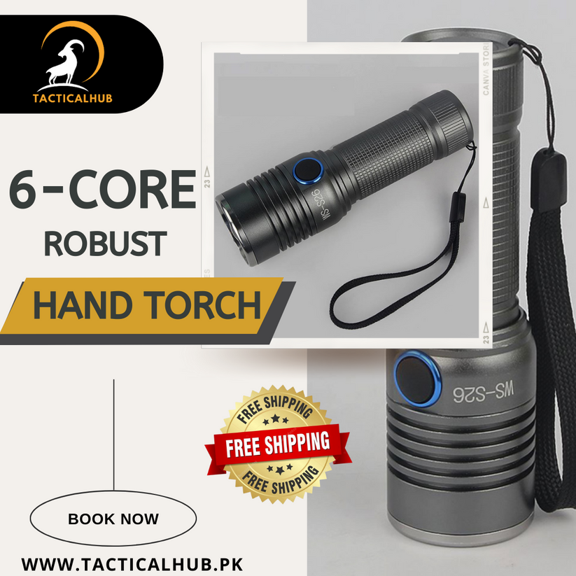 6-Core Robust Hand Torch – Tacticalhub